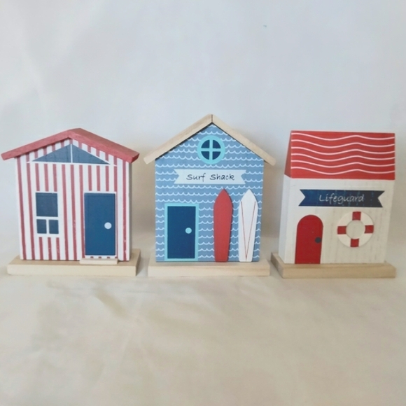 Ankyo | Accents | Wood Patio Deco Summer Beach Lifeguard Surf Shack ...